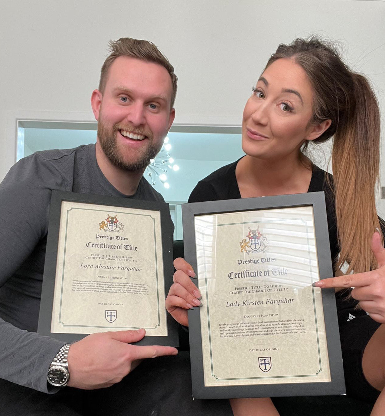 Become a Lord or Lady | Prestige Titles